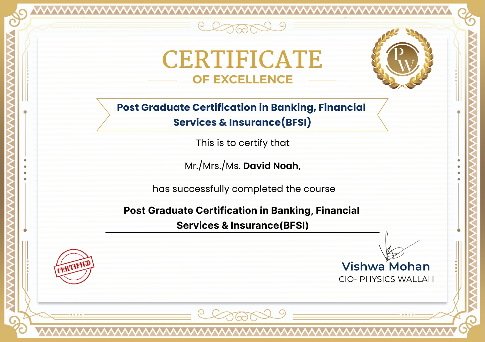 BFSI Certification Course - Secure ₹5 LPA Private Bank Jobs