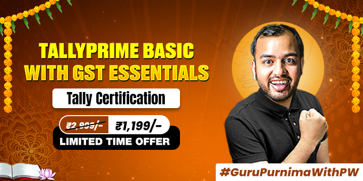 Basic Tally Prime Course
